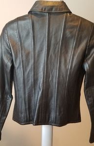 Moda International | Jackets & Coats | Leather Jacket | Poshmark